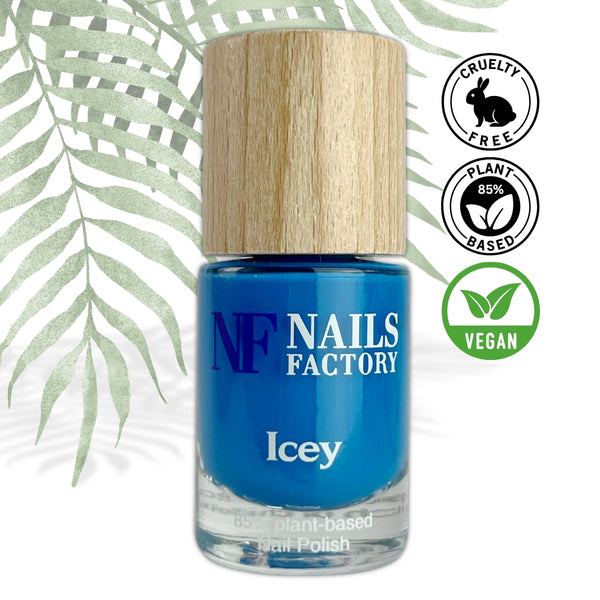 Green Plant Based Nagellack Icey – vegan & pflanzenbasiert – Claire Beauty