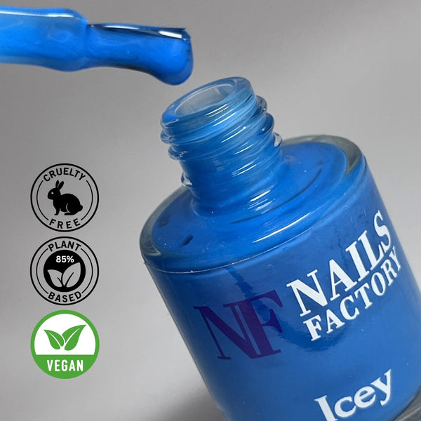Green Plant Based Nagellack Icey – vegan & pflanzenbasiert – Claire Beauty